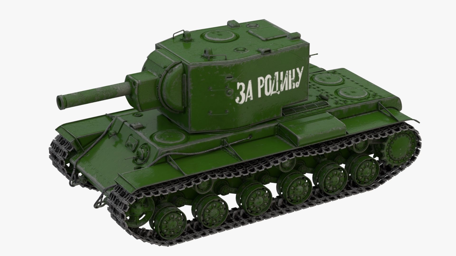 3D model 4K textures KV2 Russian Tank VR / AR / low-poly | CGTrader