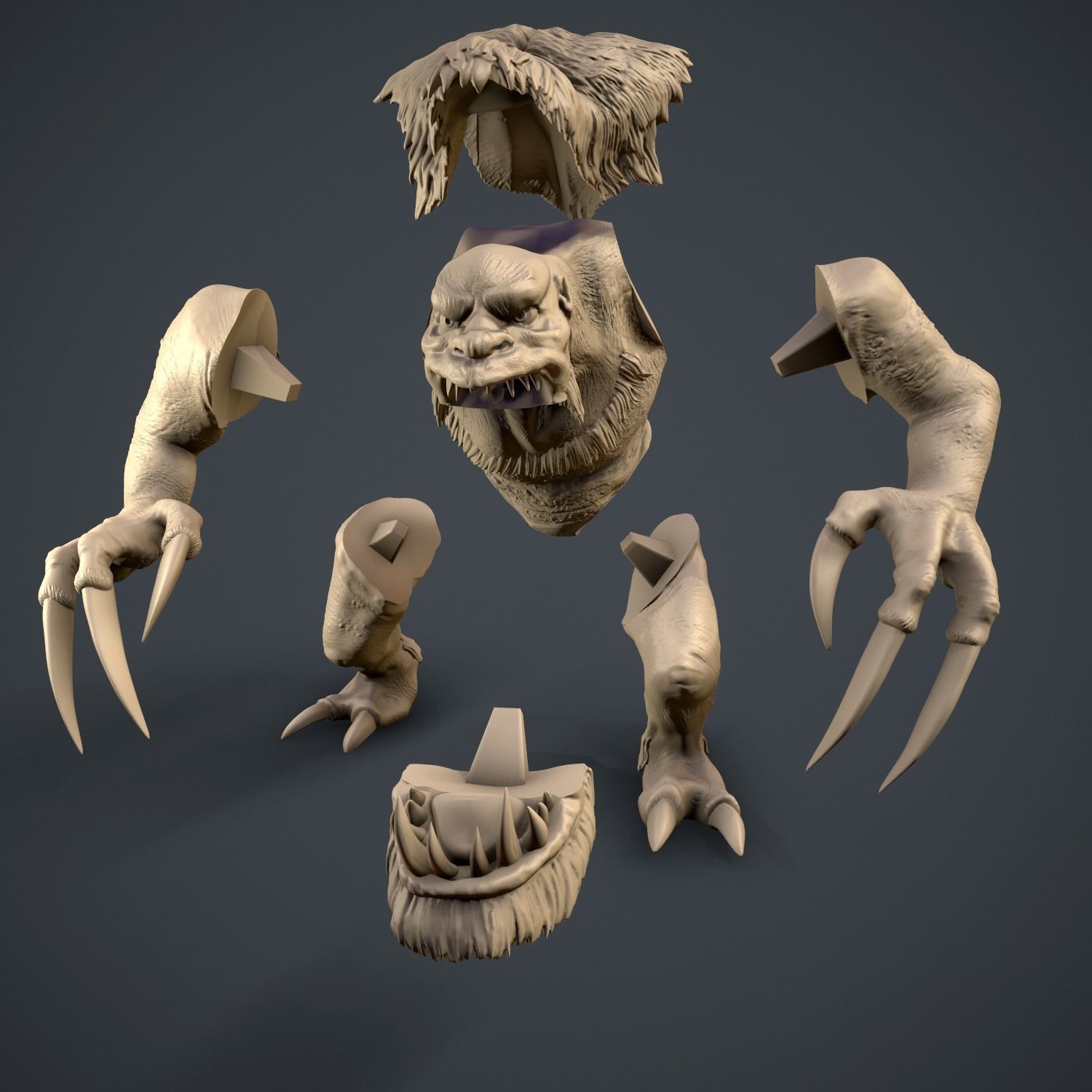 Heroes 3 Ancient Behemoth Model for 3d printing 3D model 3D printable ...
