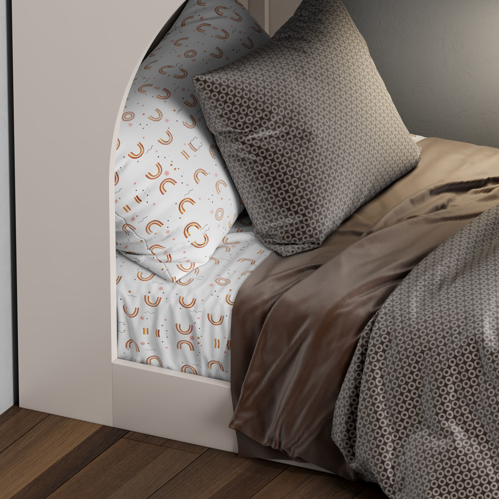 Sarah Sherman Samuel Arches Bunk Bed 3D model | CGTrader