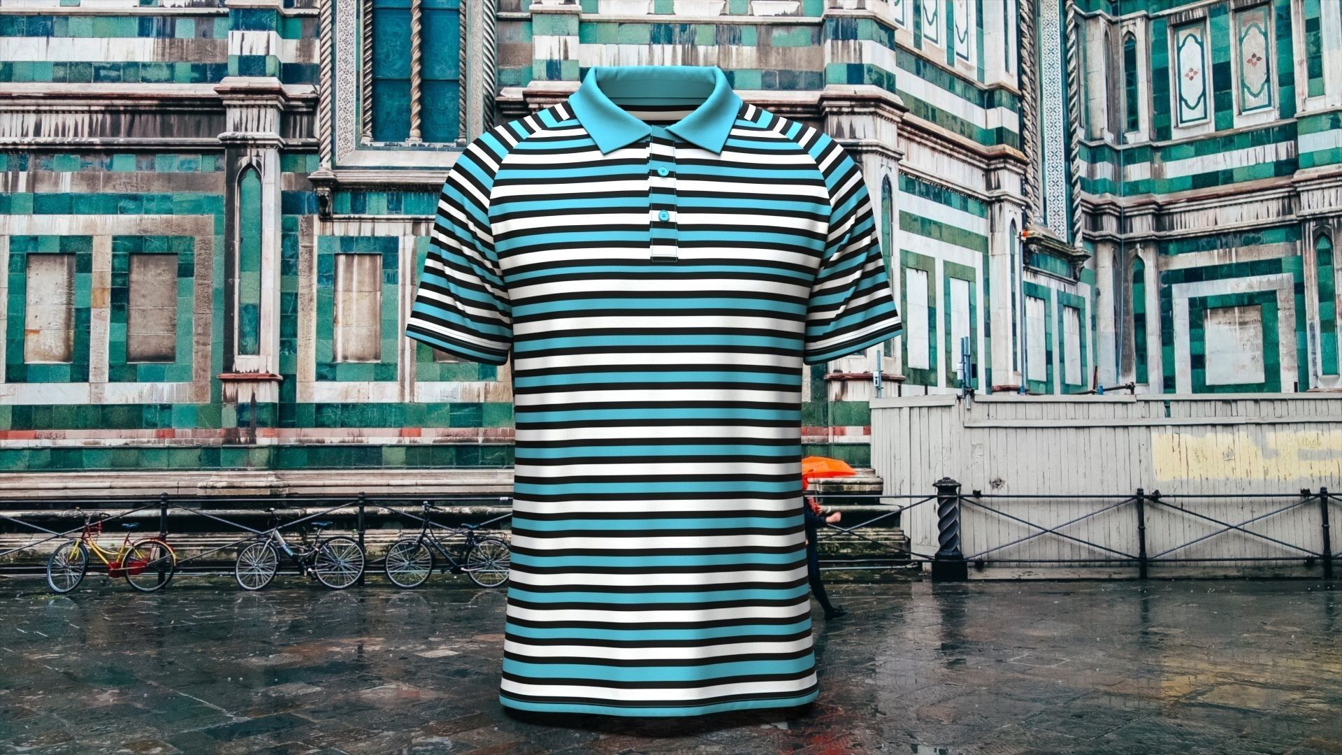 Premium Quality Raglan Sleeve Slim Fit Polo Design 3D model | CGTrader