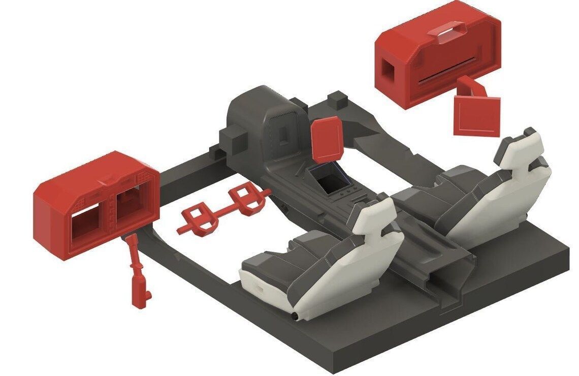 Blade Runner 2049 K s Spinner 3D model 3D printable | CGTrader