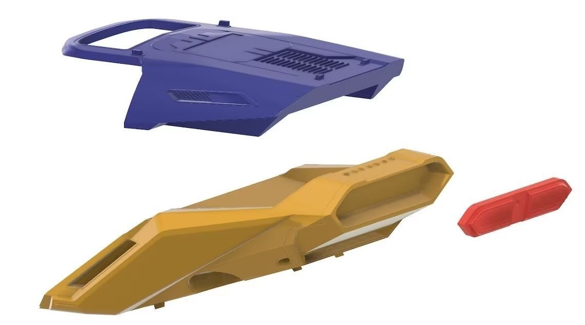 Blade Runner 2049 K s Spinner 3D model 3D printable | CGTrader