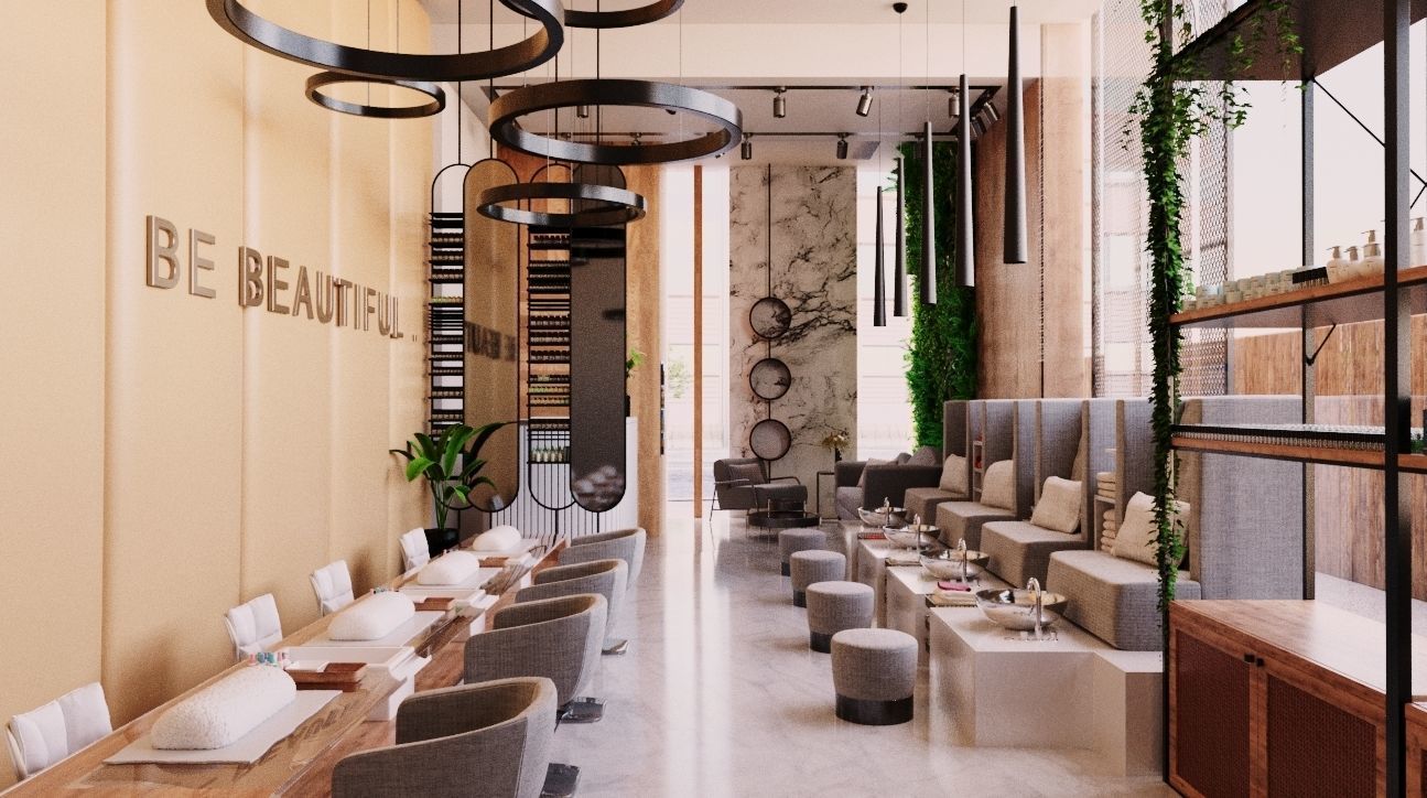 Ladies Salon - Corona Render 3D model | CGTrader