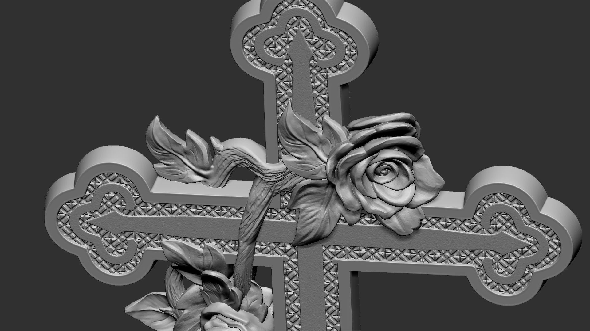 Cross 07 3D model 3D printable | CGTrader