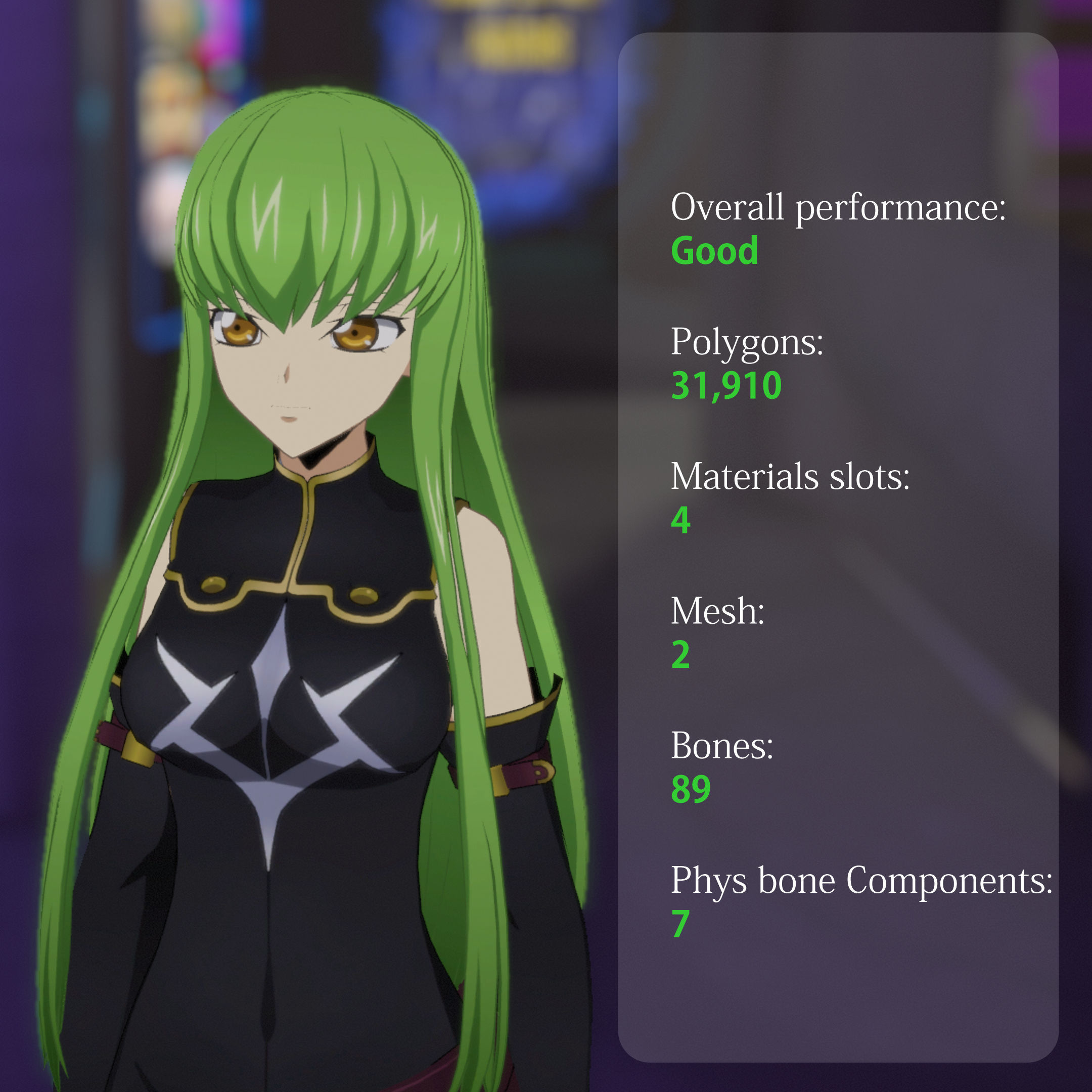 3D model VRChat Avatar - CC - CODE GEASS VR / AR / low-poly | CGTrader