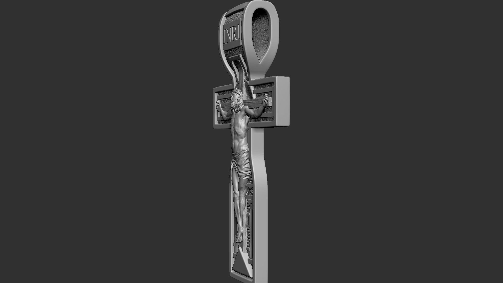 Jesus Christ Cross 3D model 3D printable | CGTrader