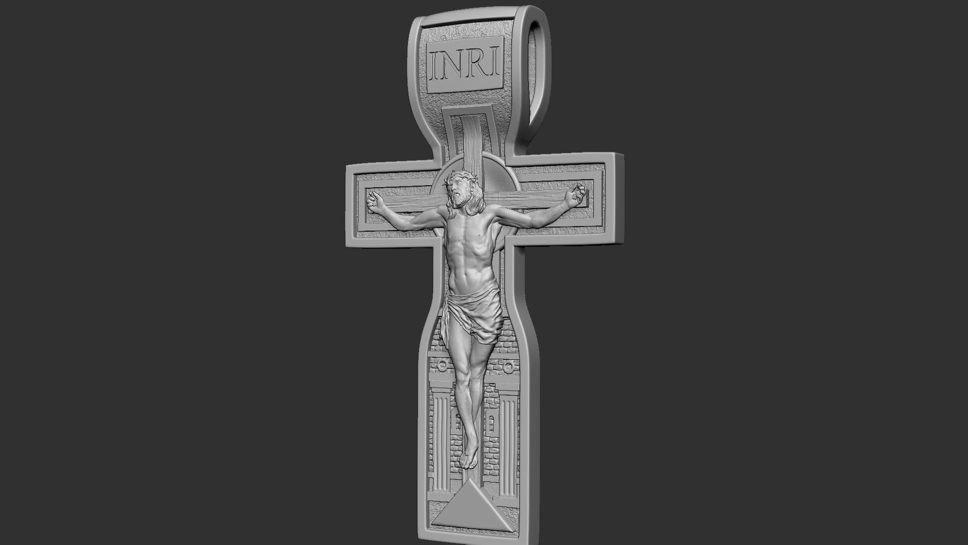 Jesus Christ Cross 3D model 3D printable | CGTrader