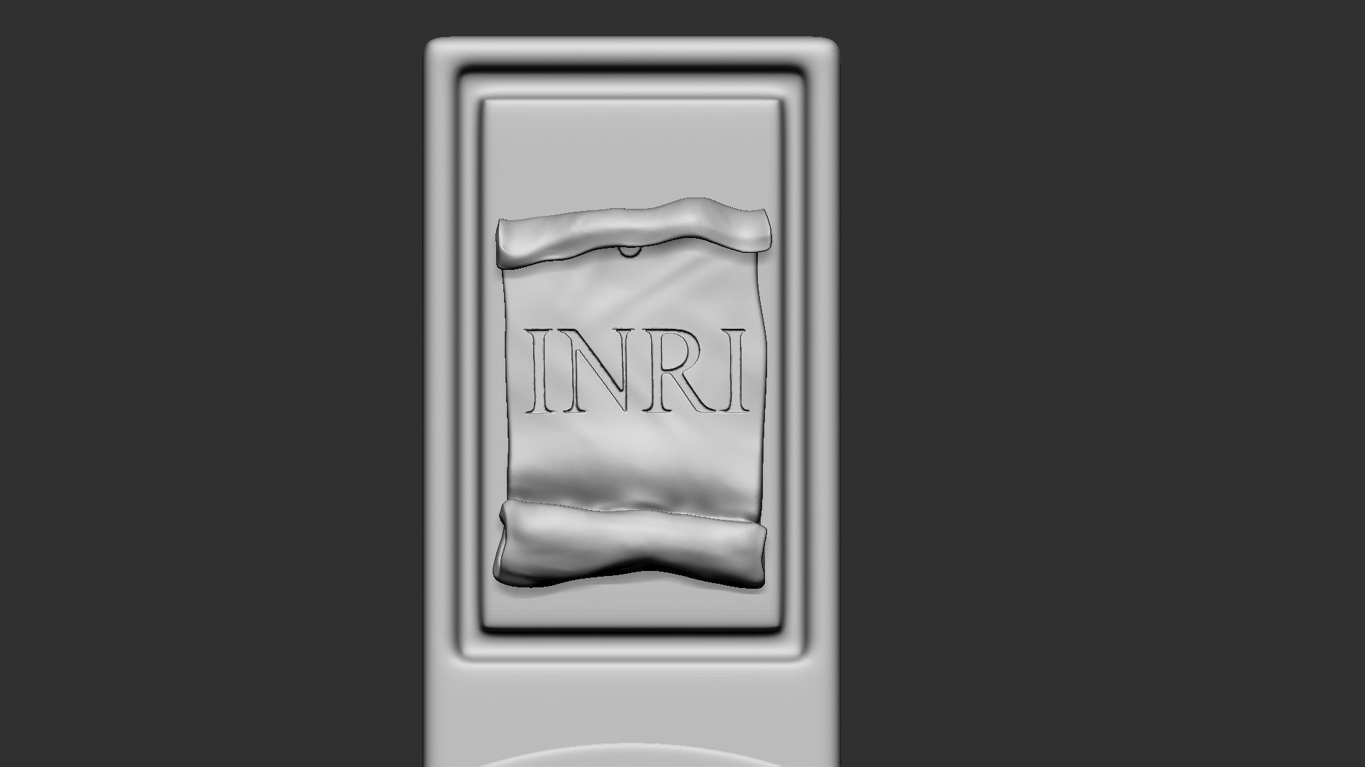 Crucifixion of Jesus Christ Cross Number 1 3D model 3D printable | CGTrader