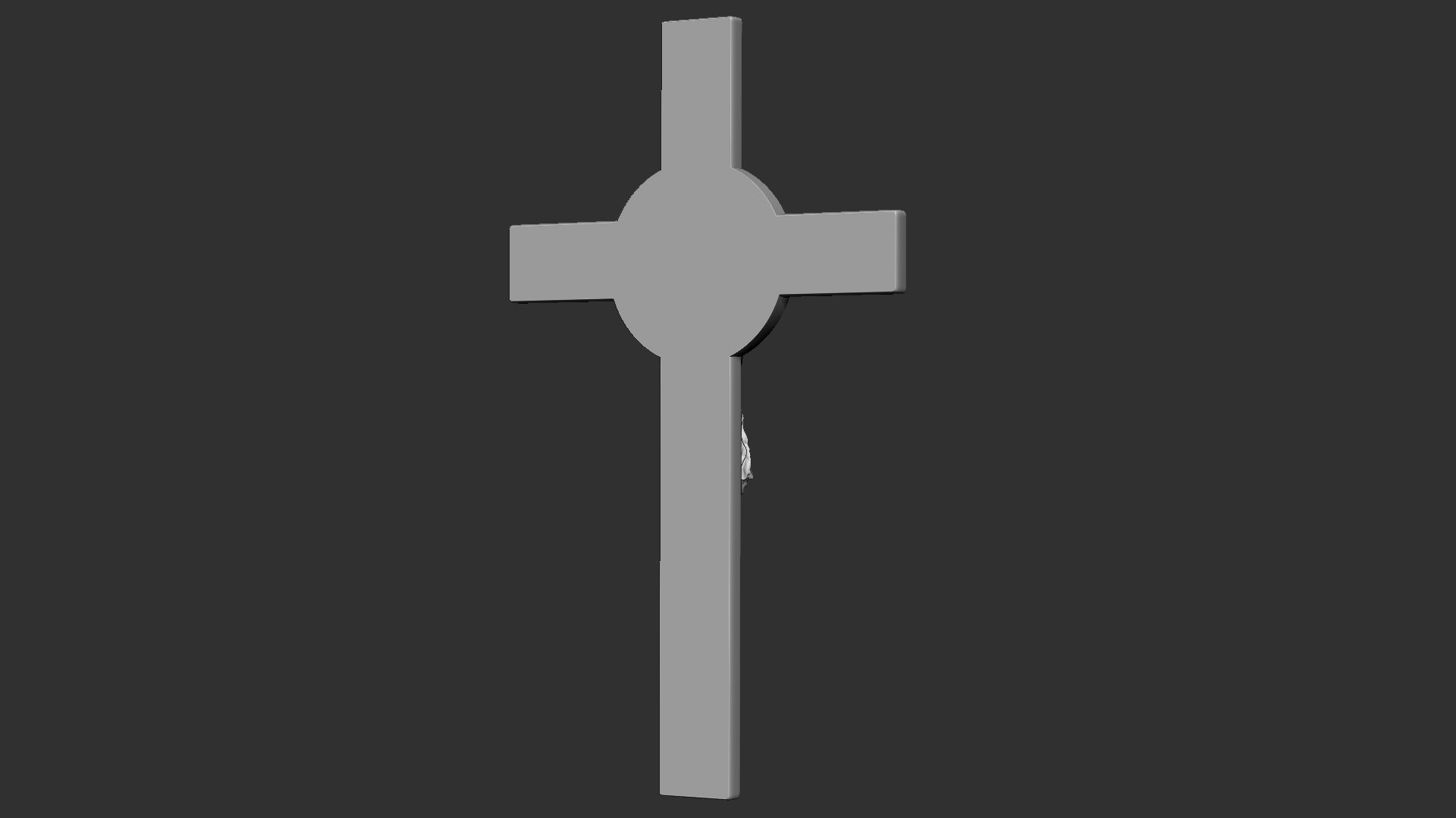 Crucifixion of Jesus Christ Cross Number 1 3D model 3D printable | CGTrader