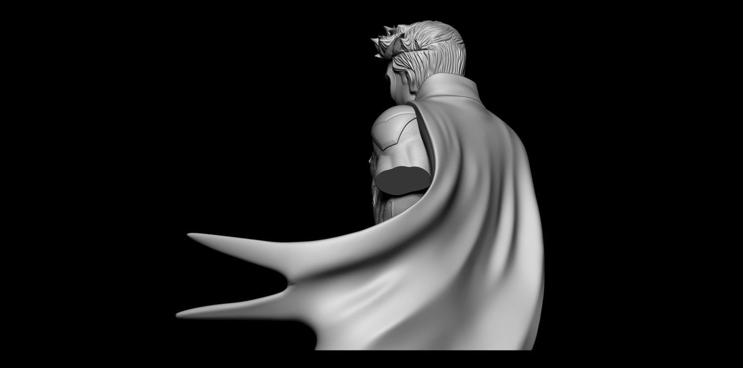 Fan Art Robin - Bust Version 3D model 3D printable | CGTrader