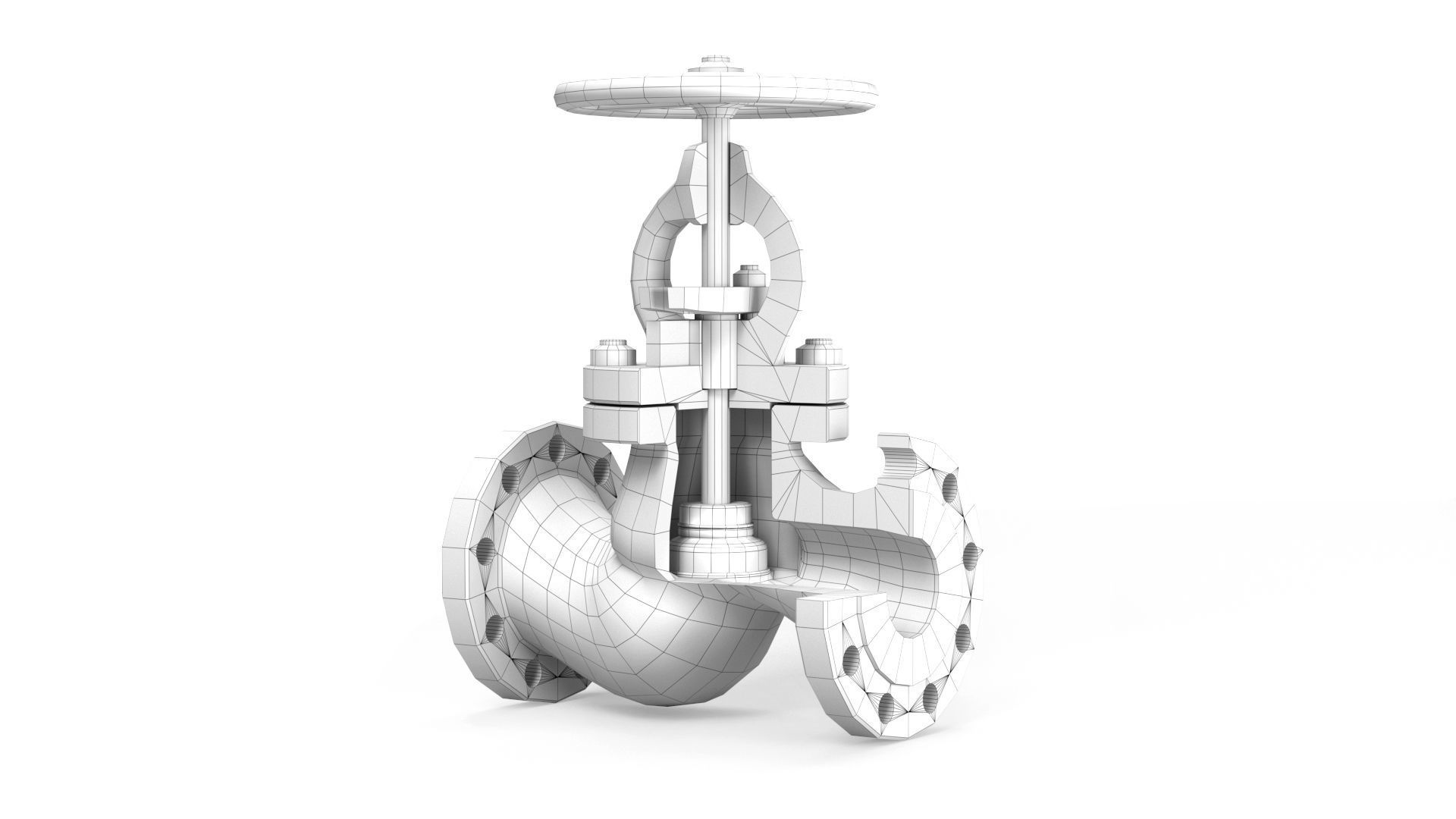 Valve section free VR / AR / low-poly 3D model | CGTrader