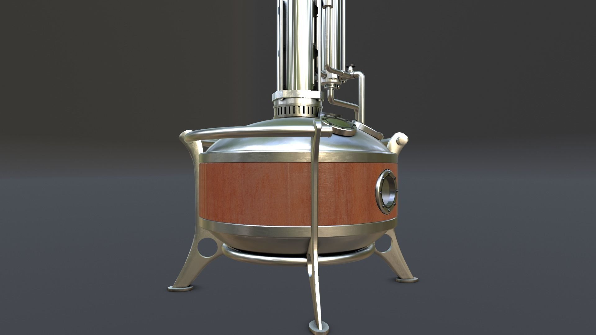 3D model Old Distiller VR / AR / low-poly | CGTrader