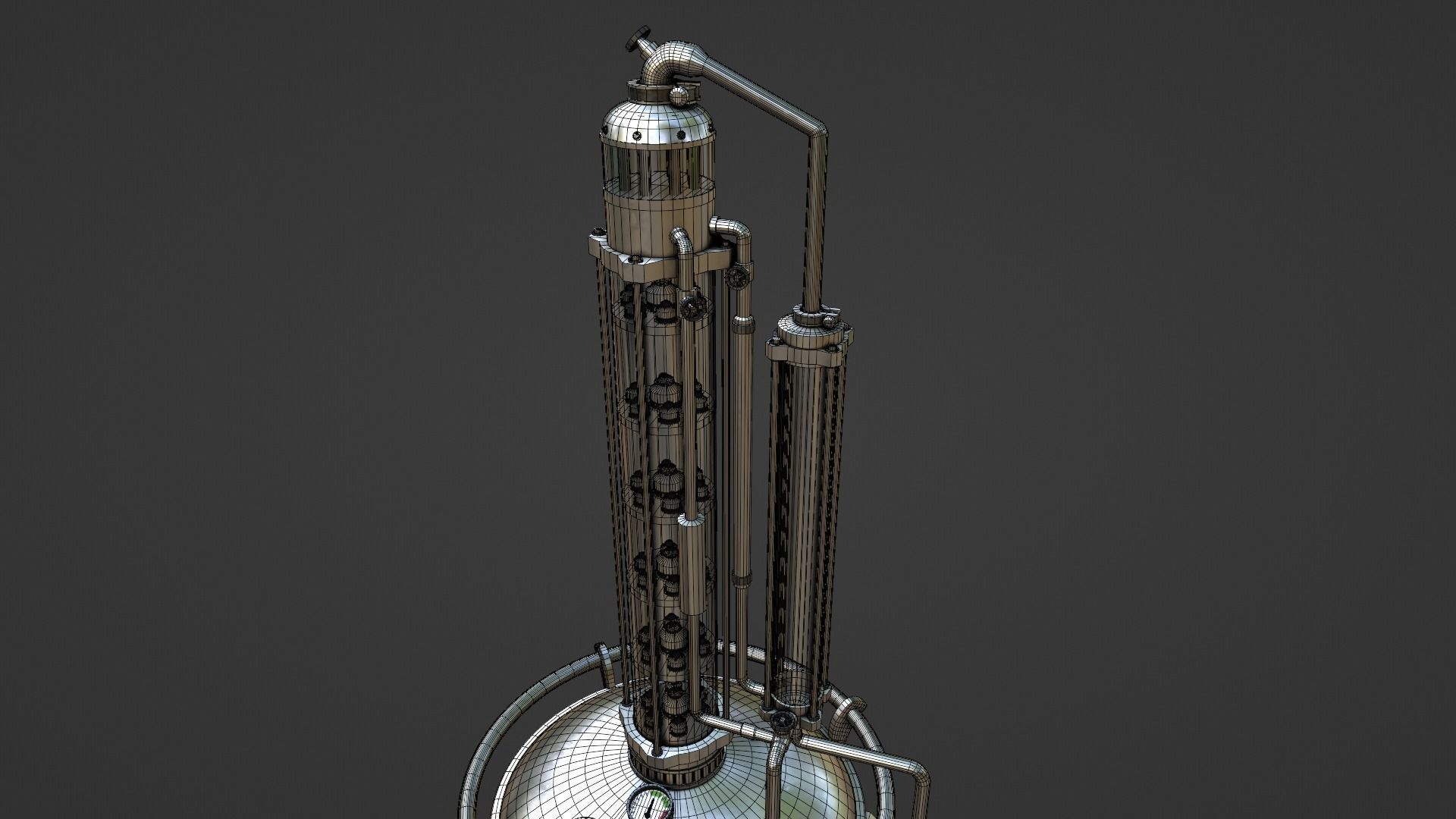 3D model Old Distiller VR / AR / low-poly | CGTrader