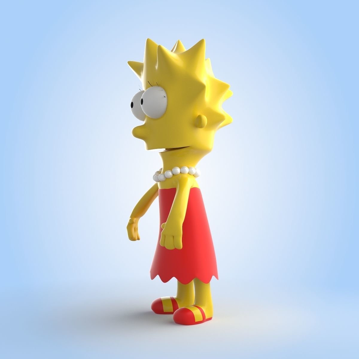 Lisa Simpson 3D model | CGTrader