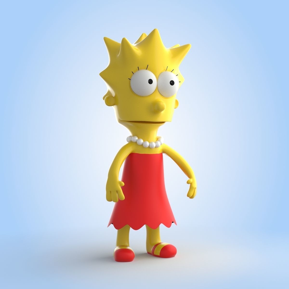 Lisa Simpson 3D model | CGTrader