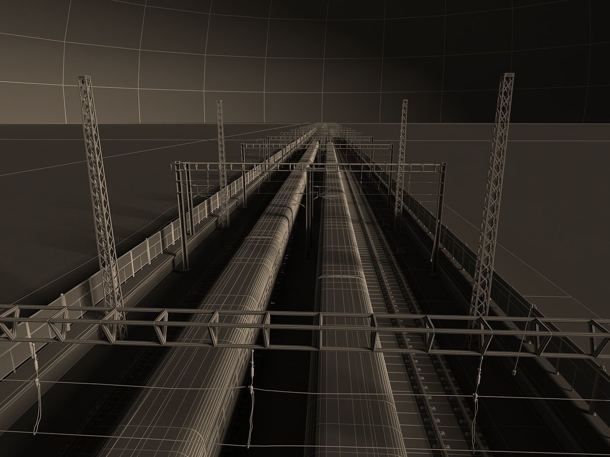 China High Speed Train - Renaissance 3D model | CGTrader