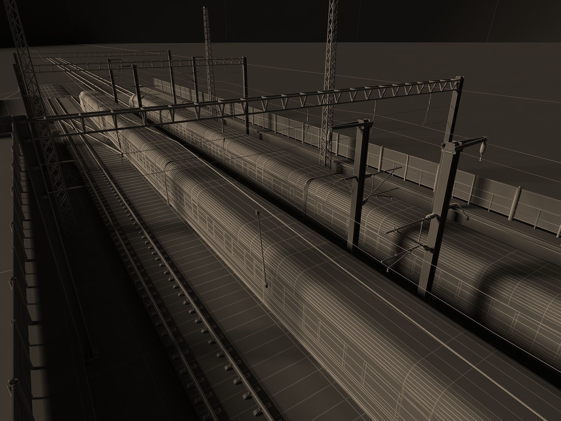 China High Speed Train - Renaissance 3D model | CGTrader