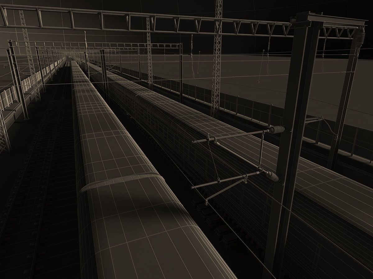 China High Speed Train - Renaissance 3D model | CGTrader