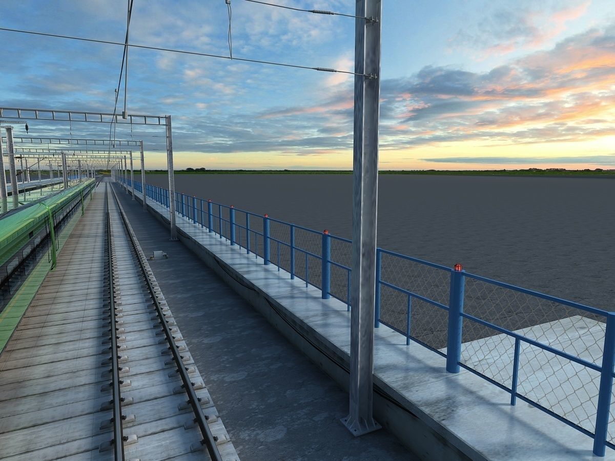 China High Speed Train - Renaissance 3D model | CGTrader