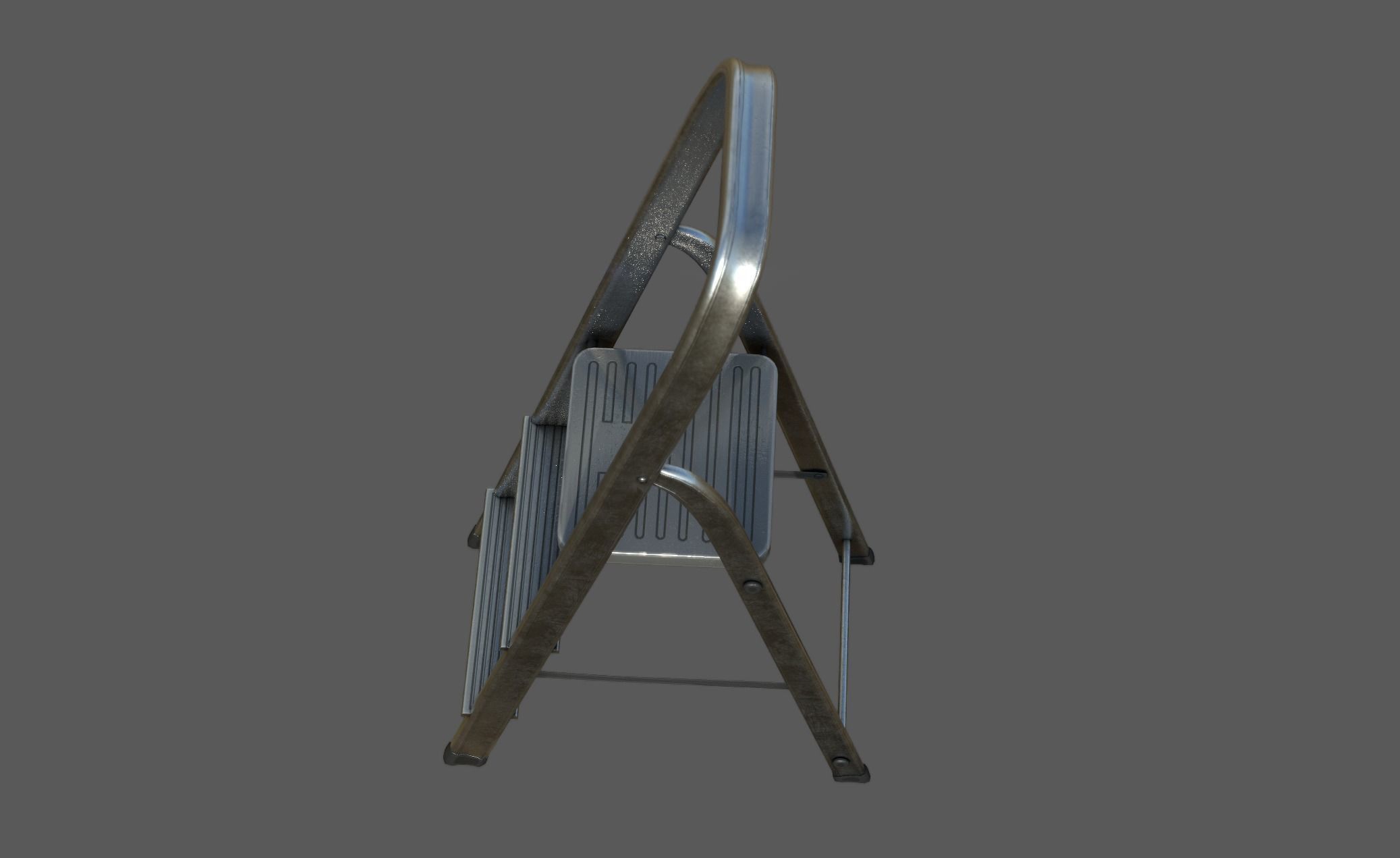 3D model Folding ladder VR / AR / low-poly | CGTrader
