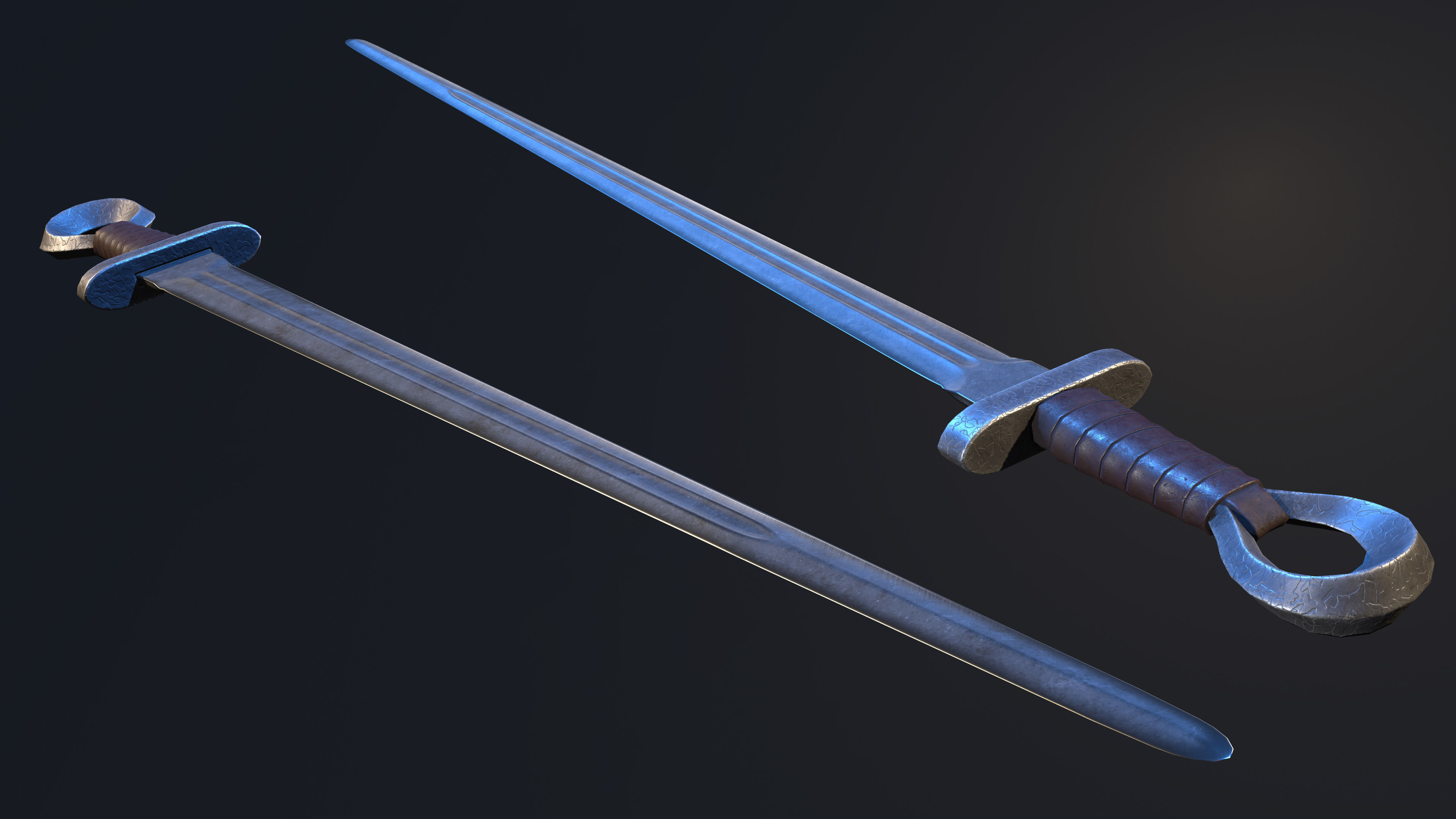 3D model Roman Germanic Sword VR / AR / low-poly | CGTrader