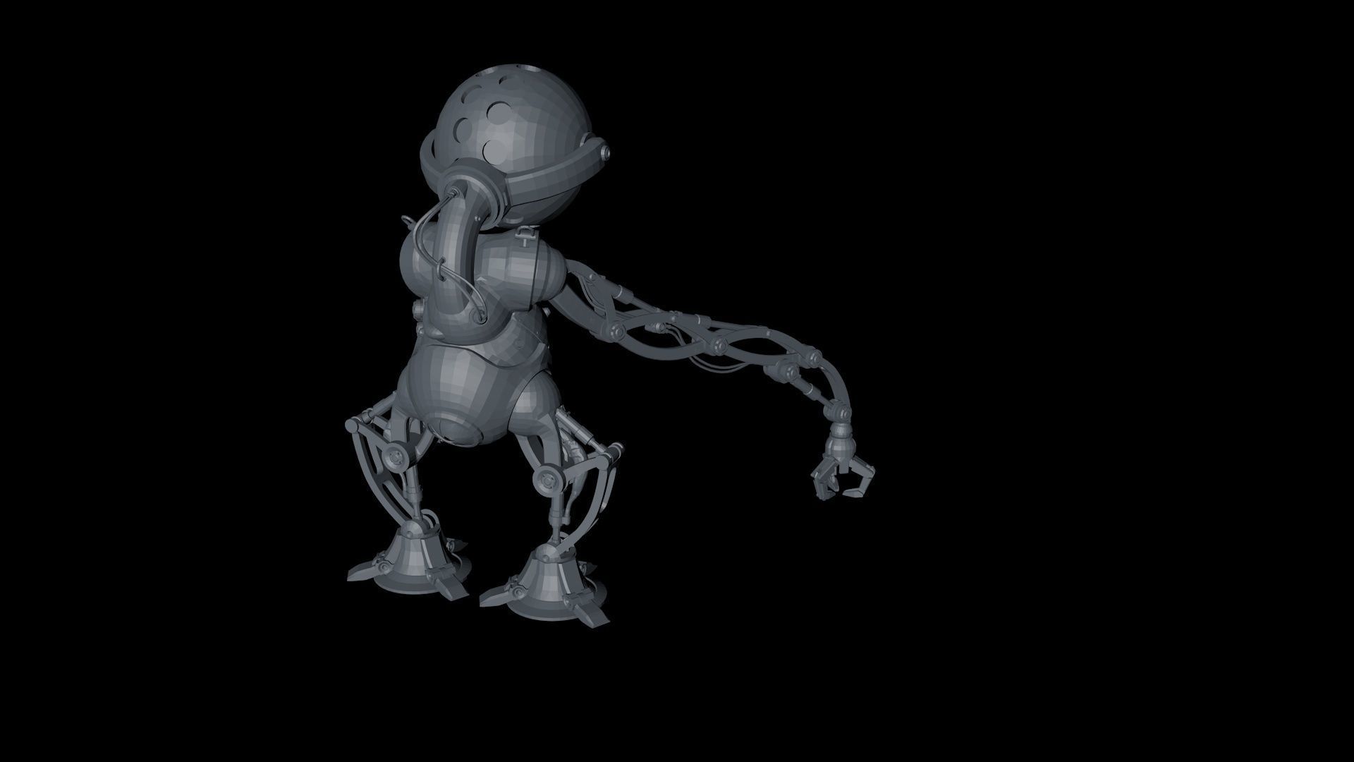 MA 9 Belyash Atomic Heart 3D model 3D printable | CGTrader