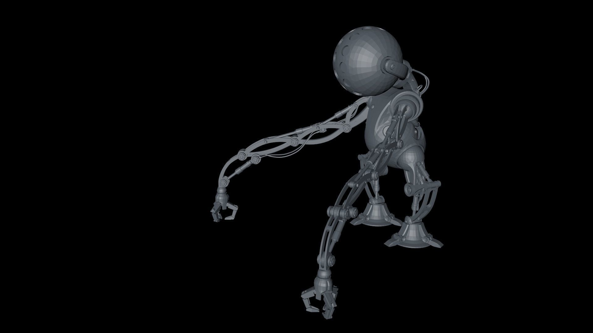 MA 9 Belyash Atomic Heart 3D model 3D printable | CGTrader
