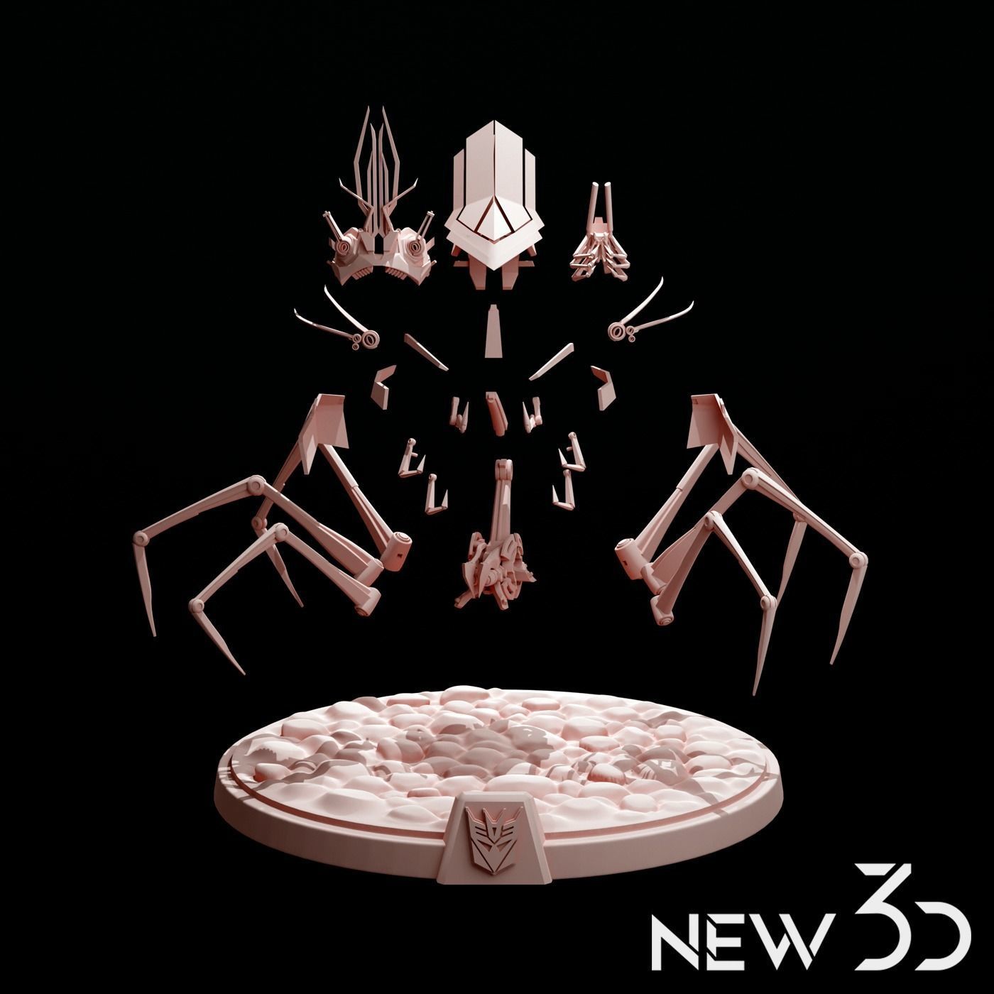 FRENZY HEAD 3D model 3D printable | CGTrader