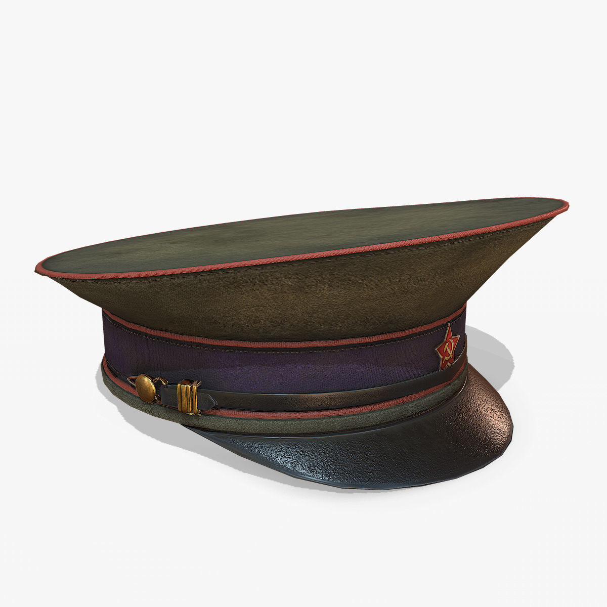 3D model WW2 Commander Hat VR / AR / low-poly | CGTrader