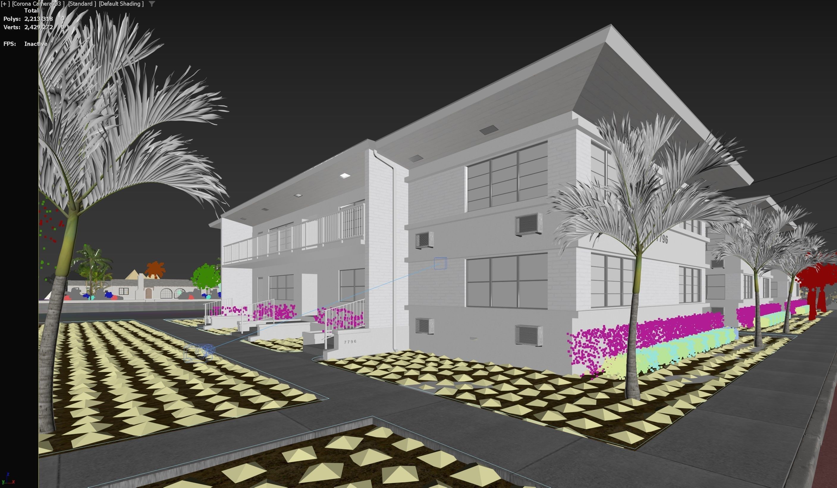 Multi Family House in Miami Beach - Florida 3D model | CGTrader