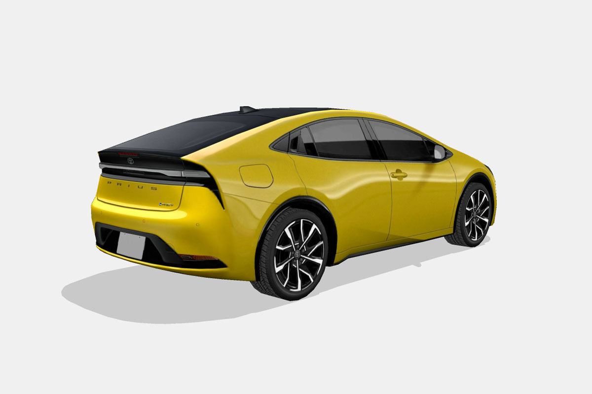 3D model Toyota Prius 2023 VR / AR / low-poly | CGTrader