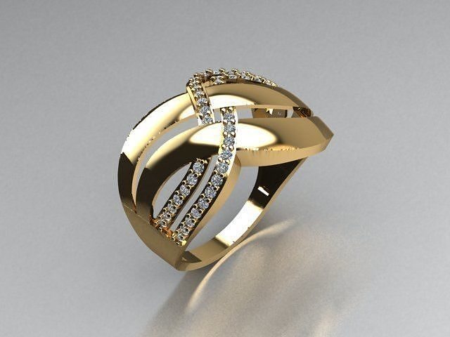 jewelry ring 3D model 3D printable | CGTrader