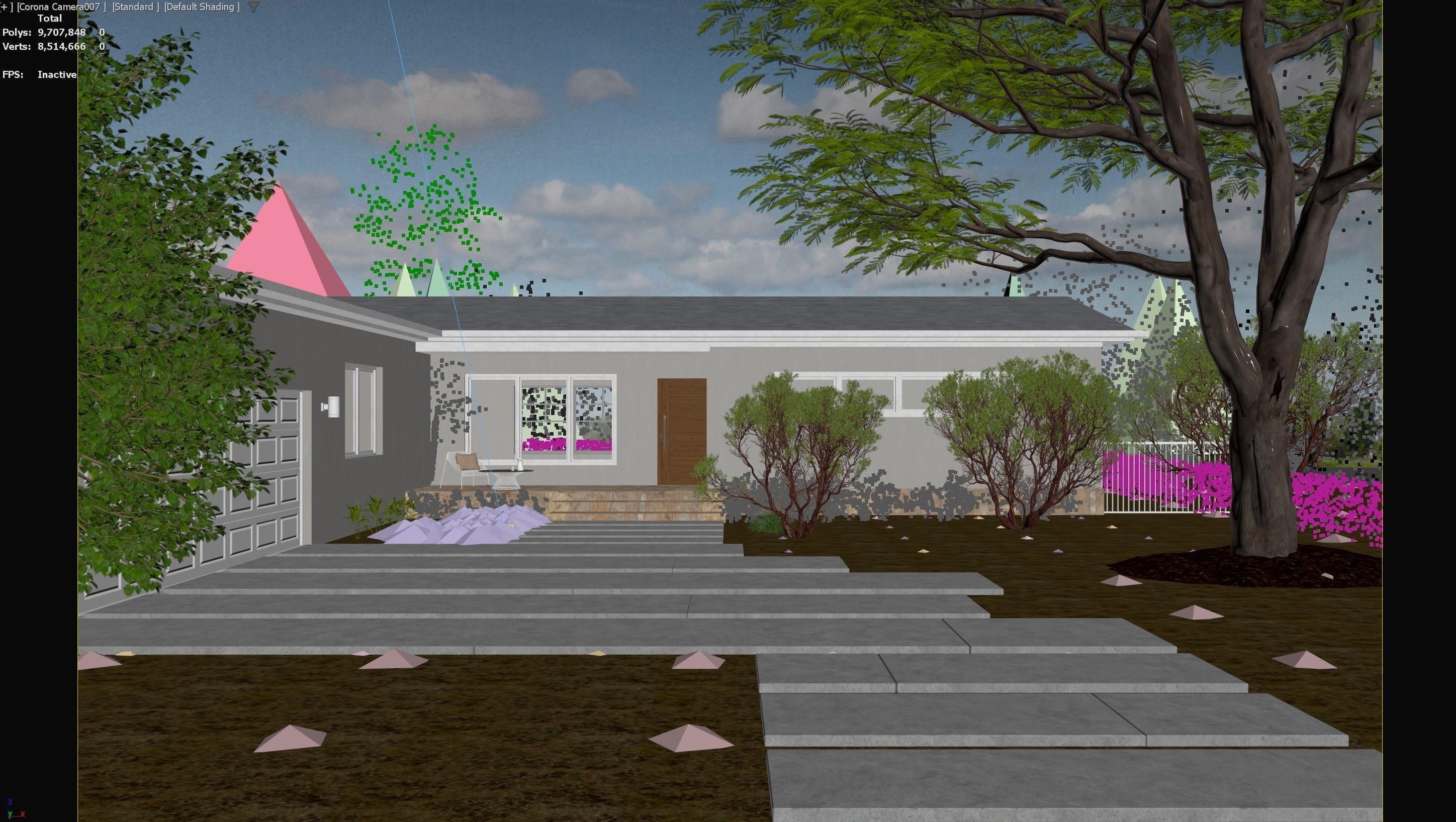 House in Miami- Florida 3D model | CGTrader