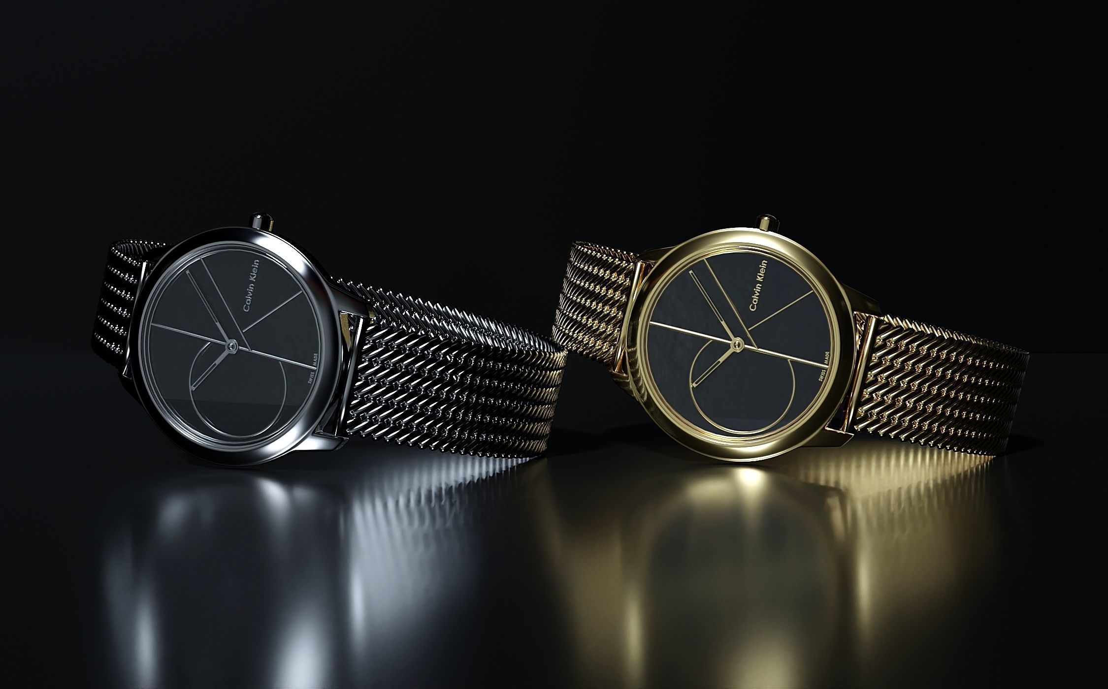 Wrist brand watches 7 3D model | CGTrader