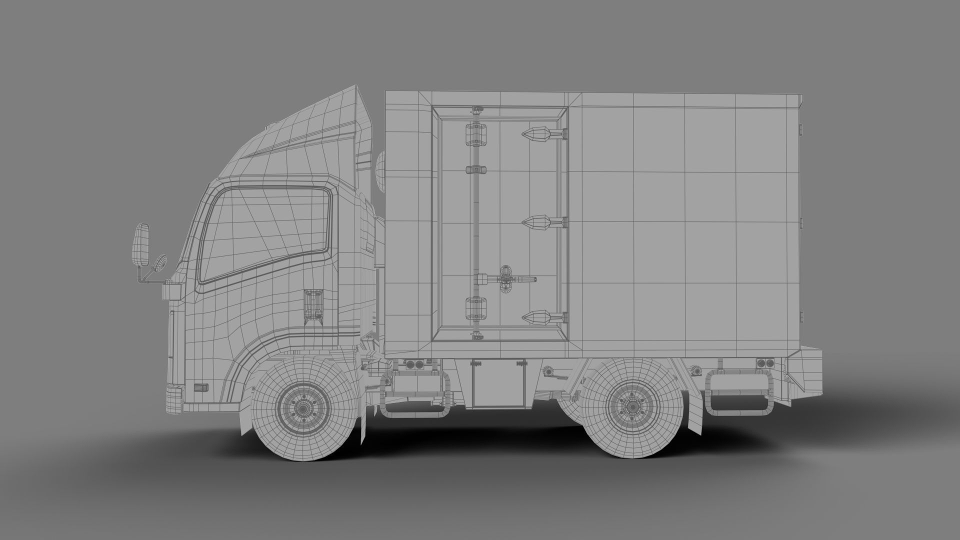 ISUZU NLR130 3D model | CGTrader