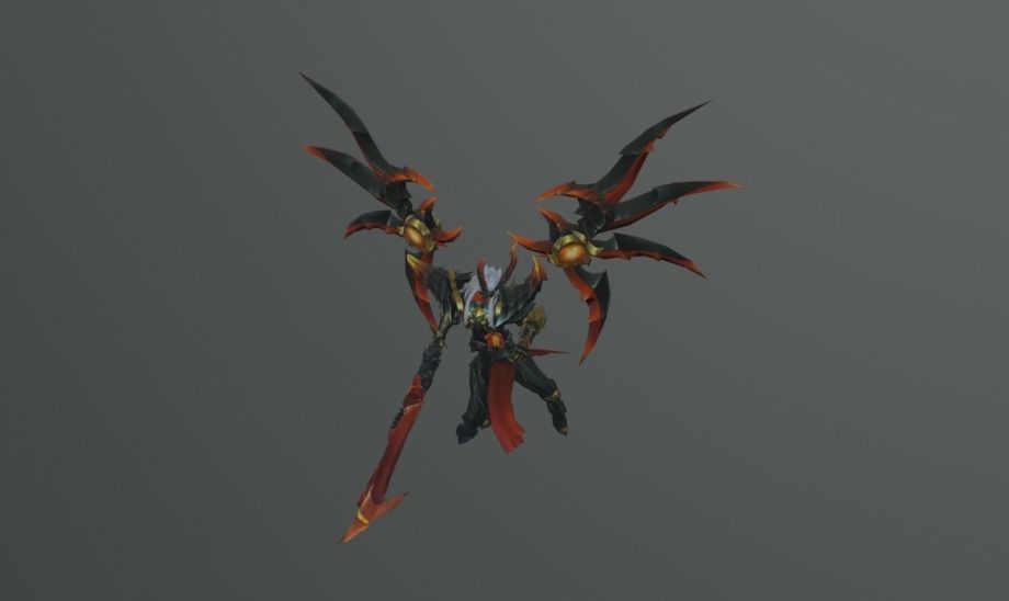 3D model HERO KNIGHT 5 LOW POLY CREATURE Low-poly 3D model VR / AR ...