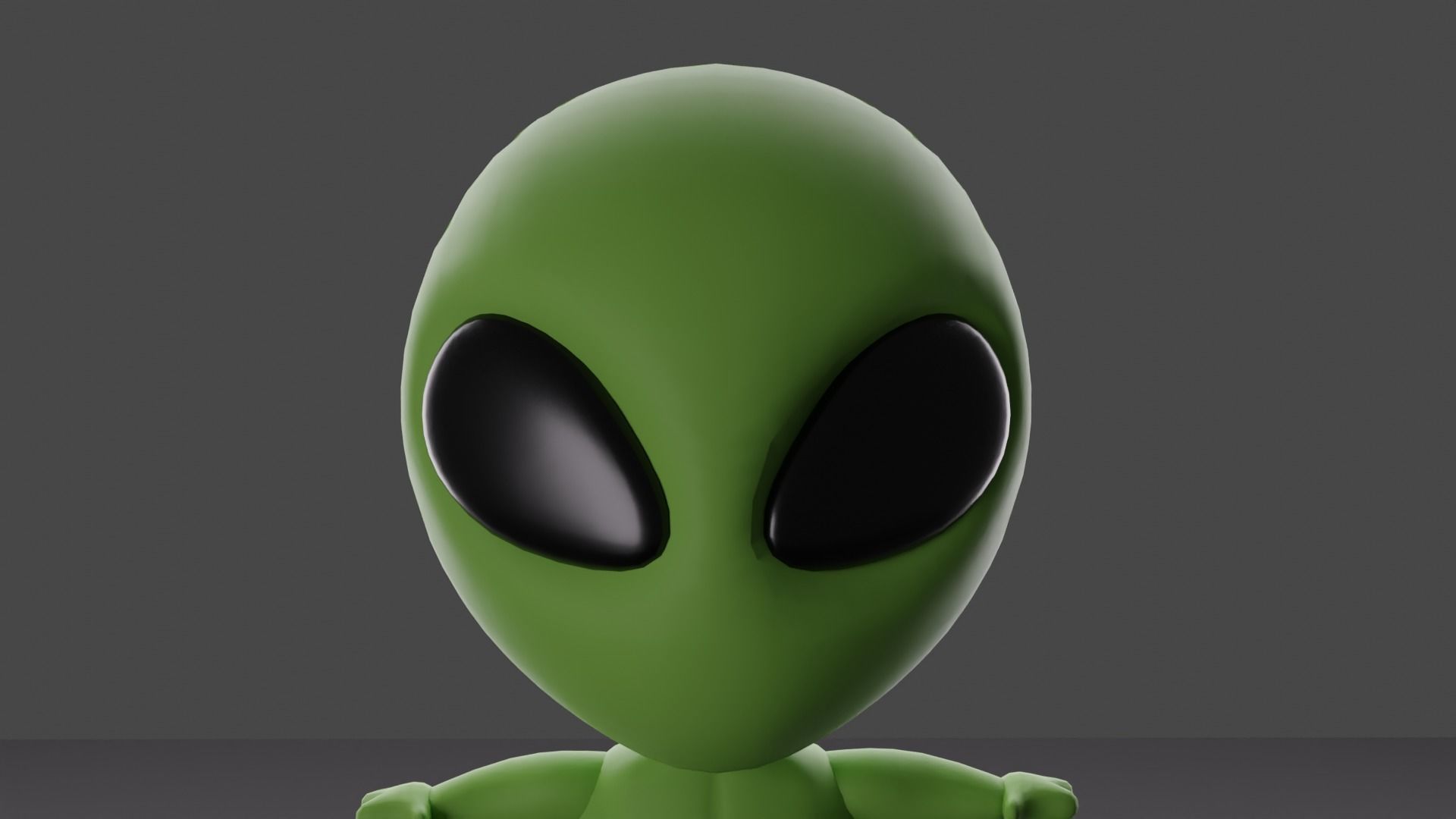 3D model Collection space alien on table VR / AR / low-poly | CGTrader
