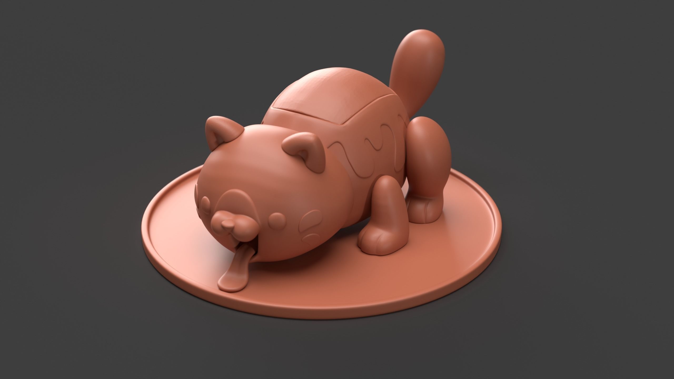 Poppy playtime candy cat fan made 3D model 3D printable | CGTrader