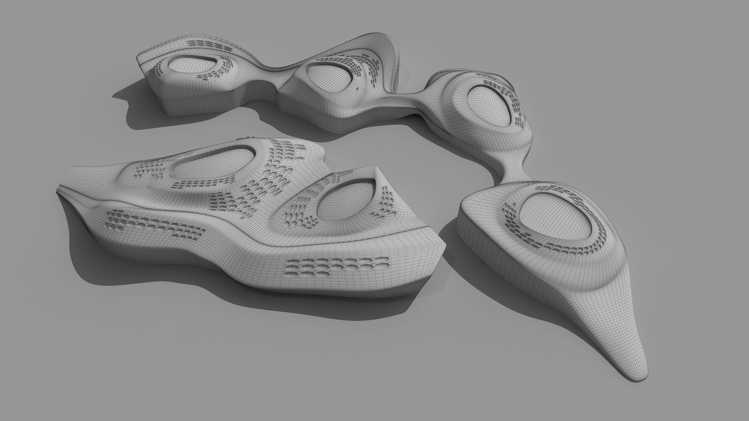 0109 - Organic Building 3D model | CGTrader