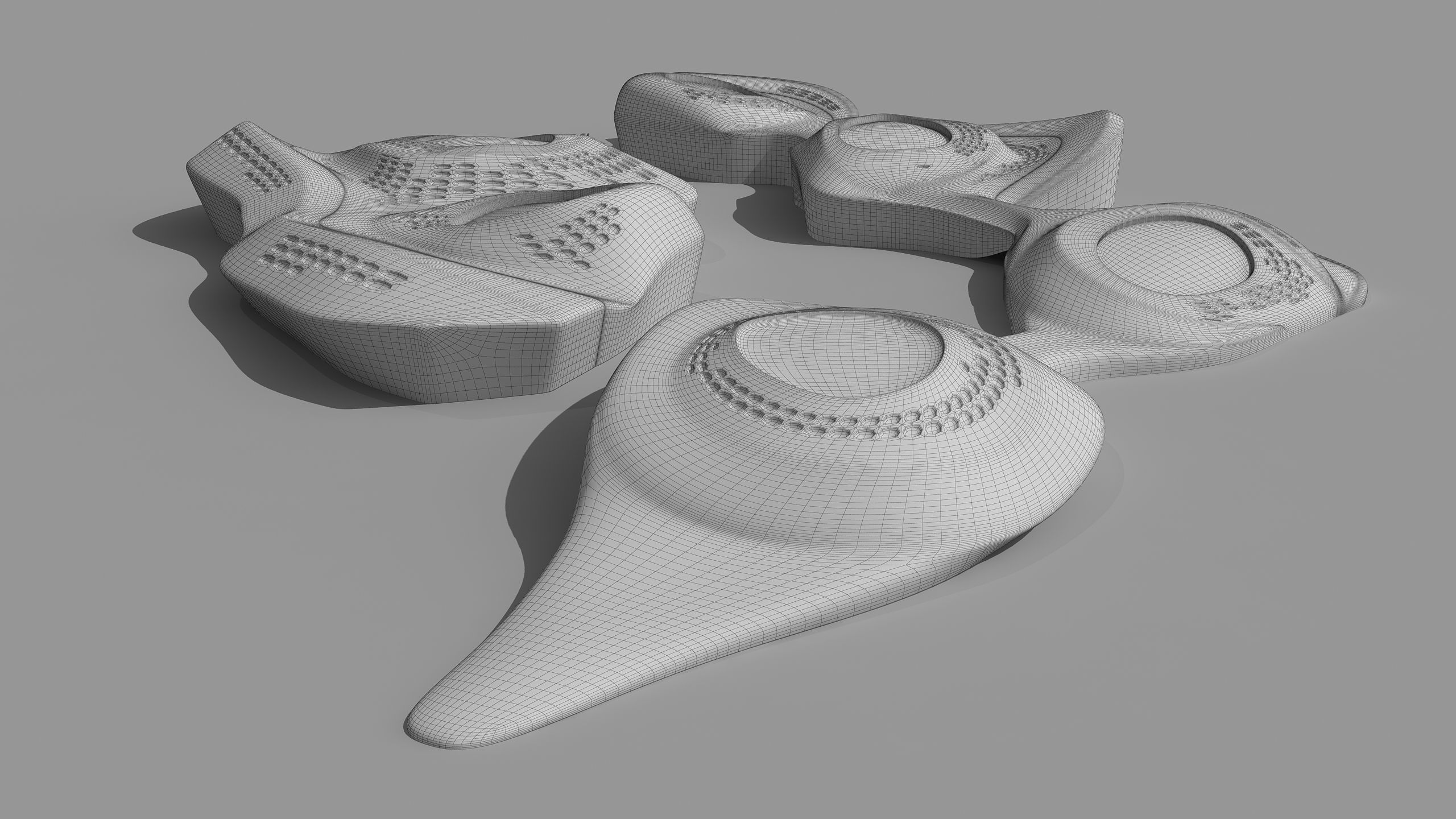 0109 - Organic Building 3D model | CGTrader