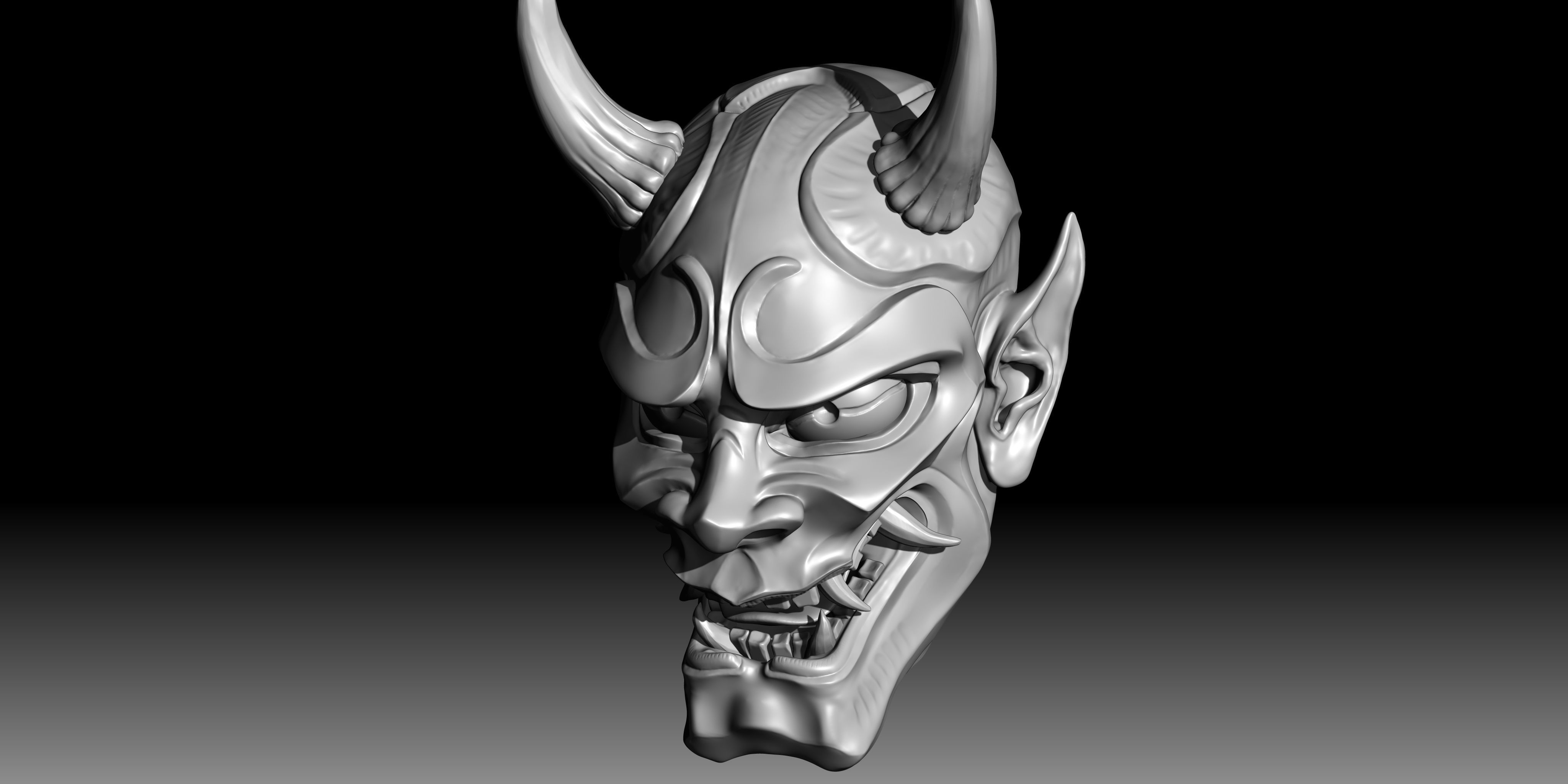 mask toy devil fear Hard table ratio 3D model 3D printable | CGTrader