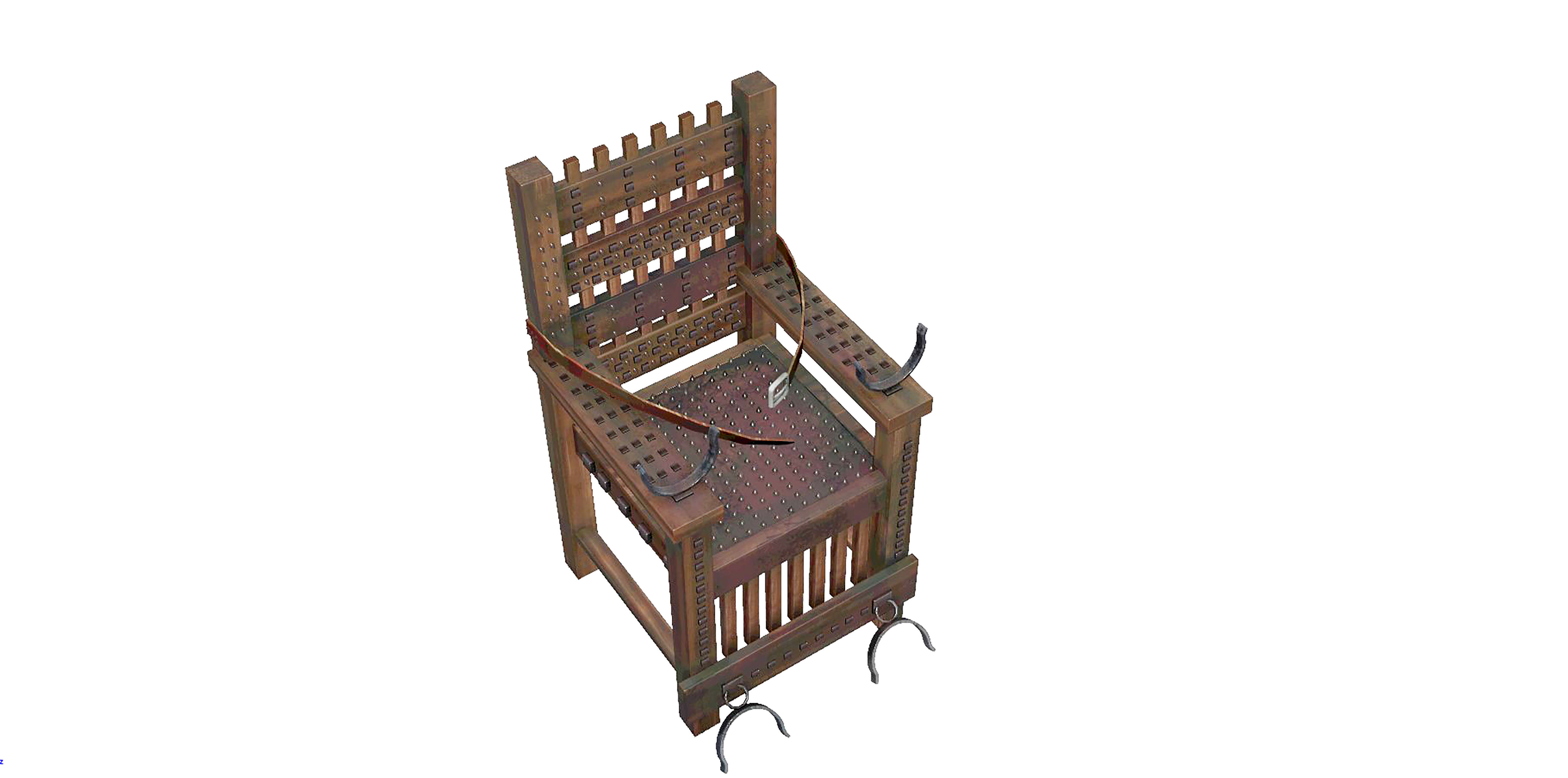 Torture Chair 3d model 3D model | CGTrader