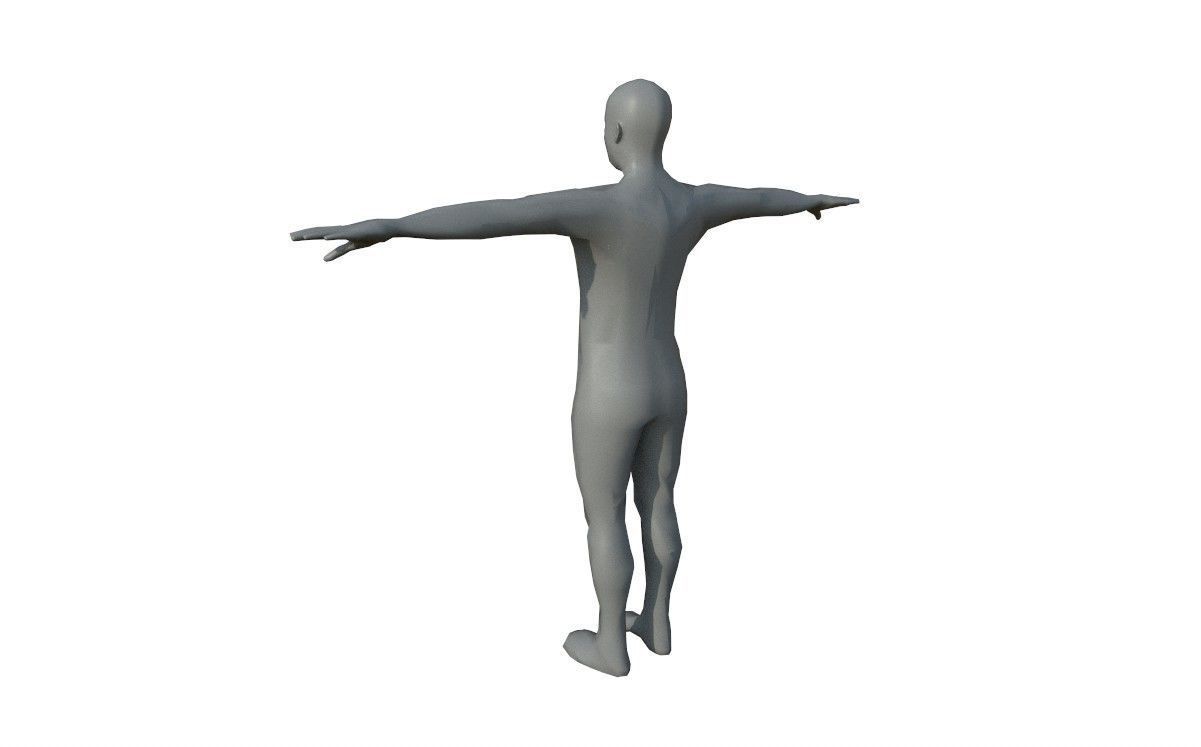 Low polygon man 3d model 3D model | CGTrader