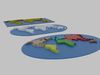 3D model World Map VR / AR / low-poly | CGTrader