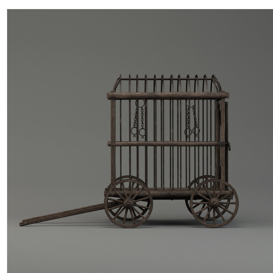 Medieval Prison Cage 3D model | CGTrader