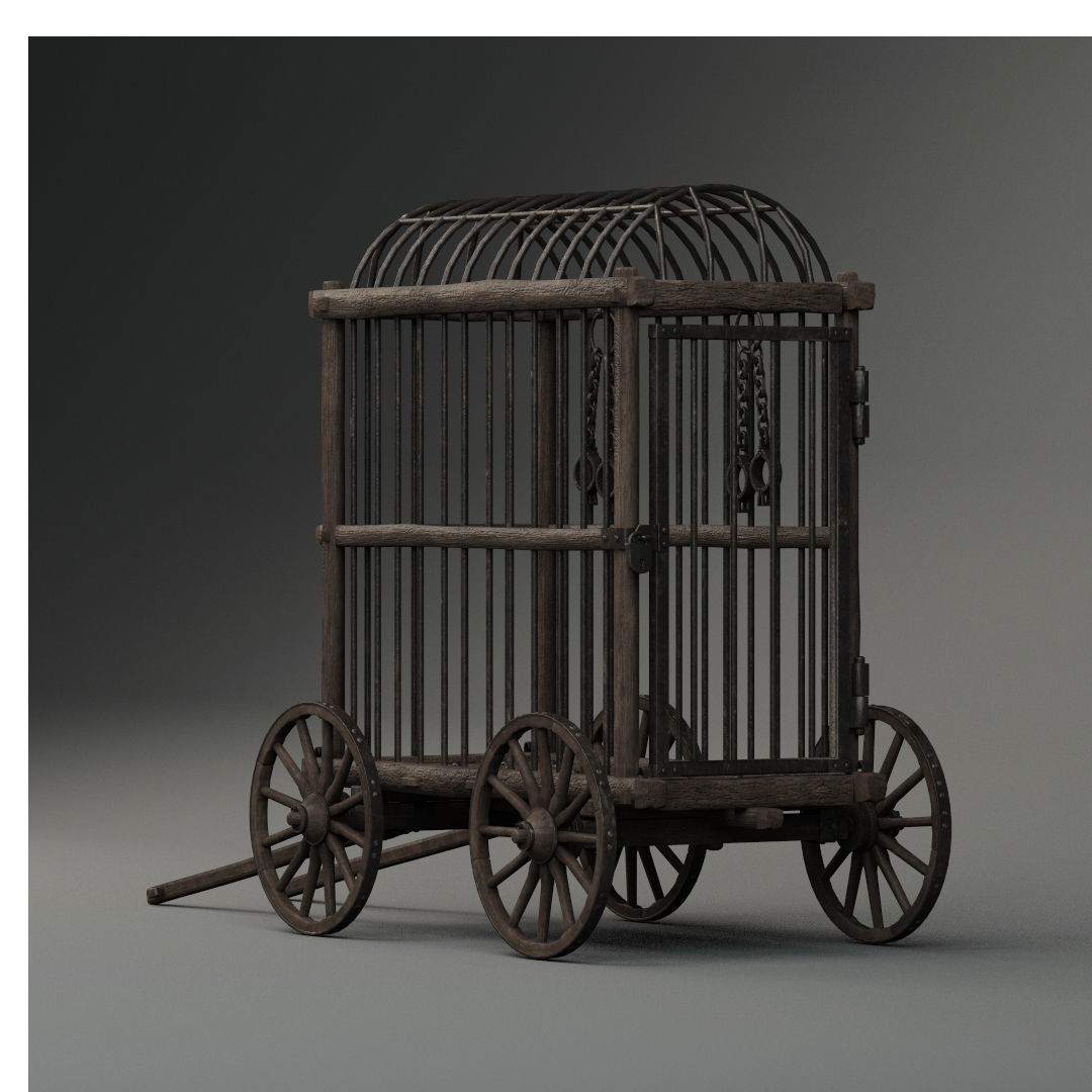 Medieval Prison Cage 3D model | CGTrader