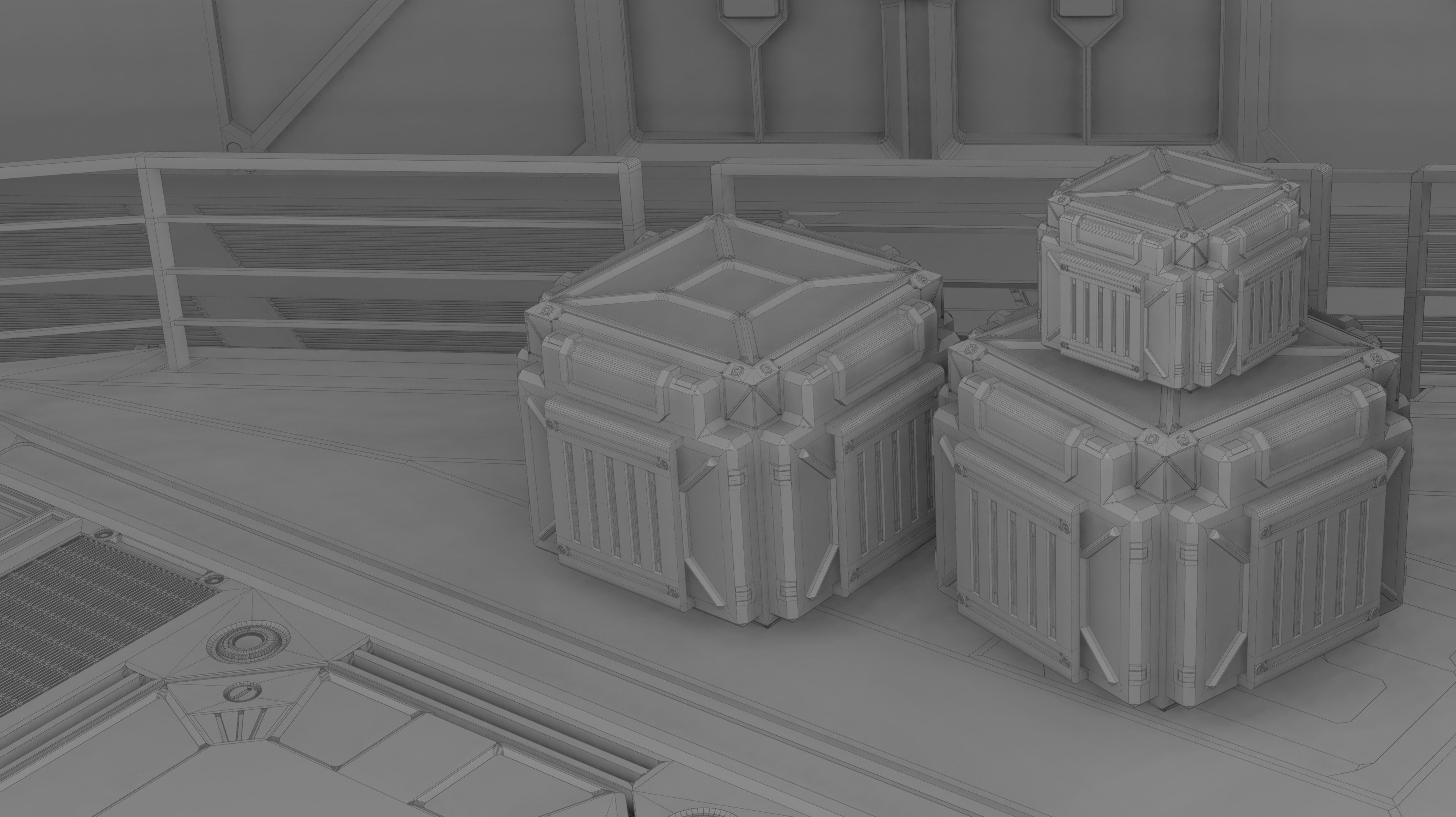 Laboratory control room 3D model | CGTrader