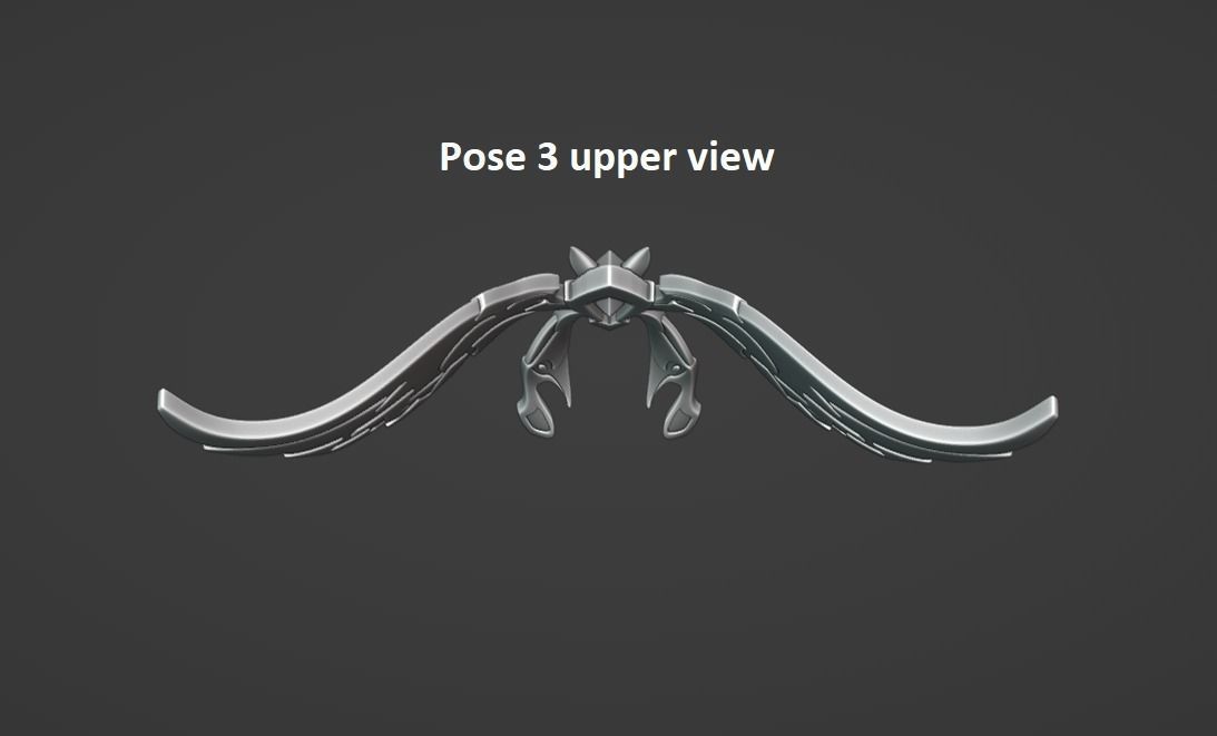 Electro Crystalfly - Genshin Impact Decoration - 3D Print Ready 3D ...