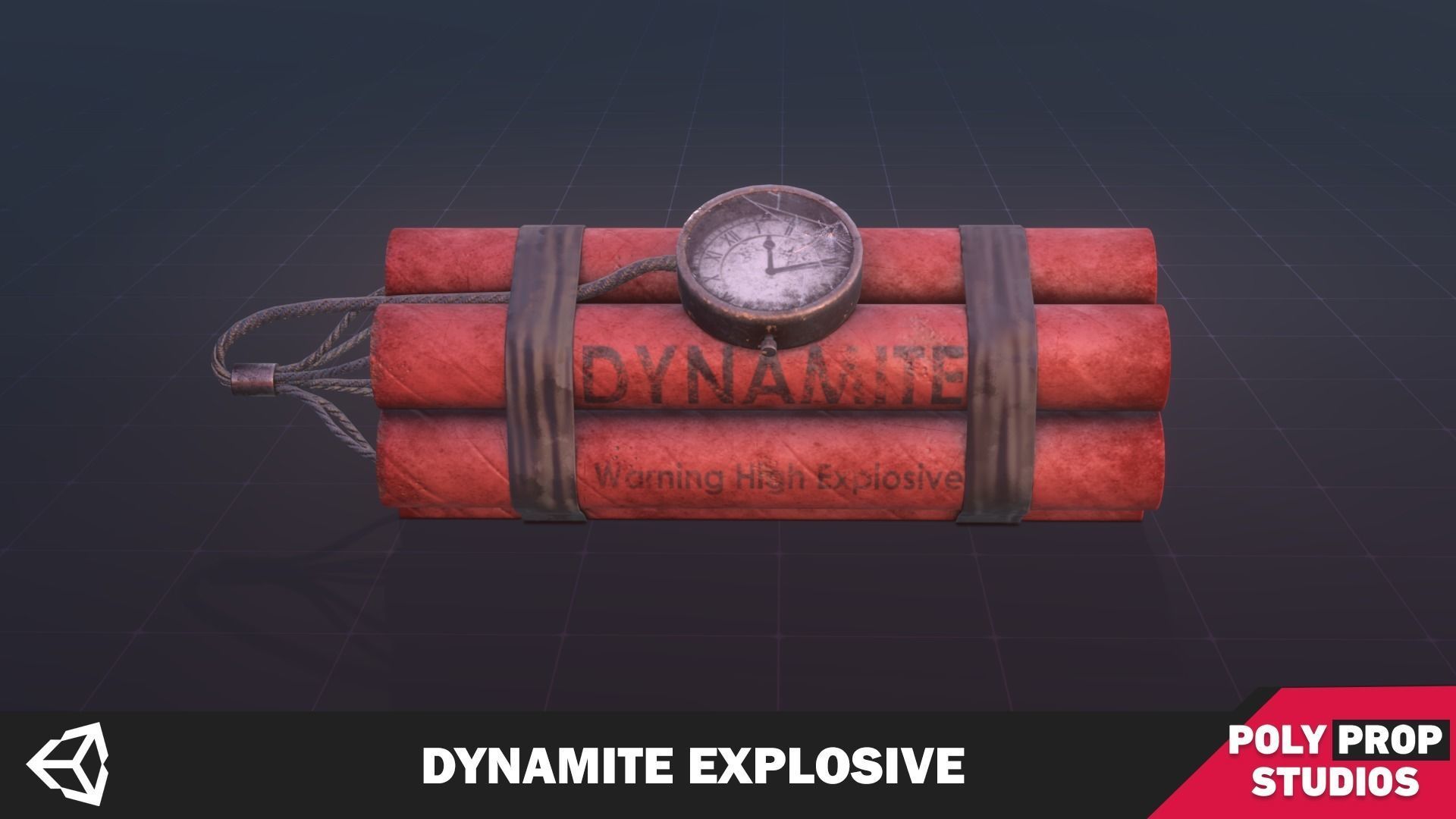 3D model Dynamite Explosive VR / AR / low-poly | CGTrader