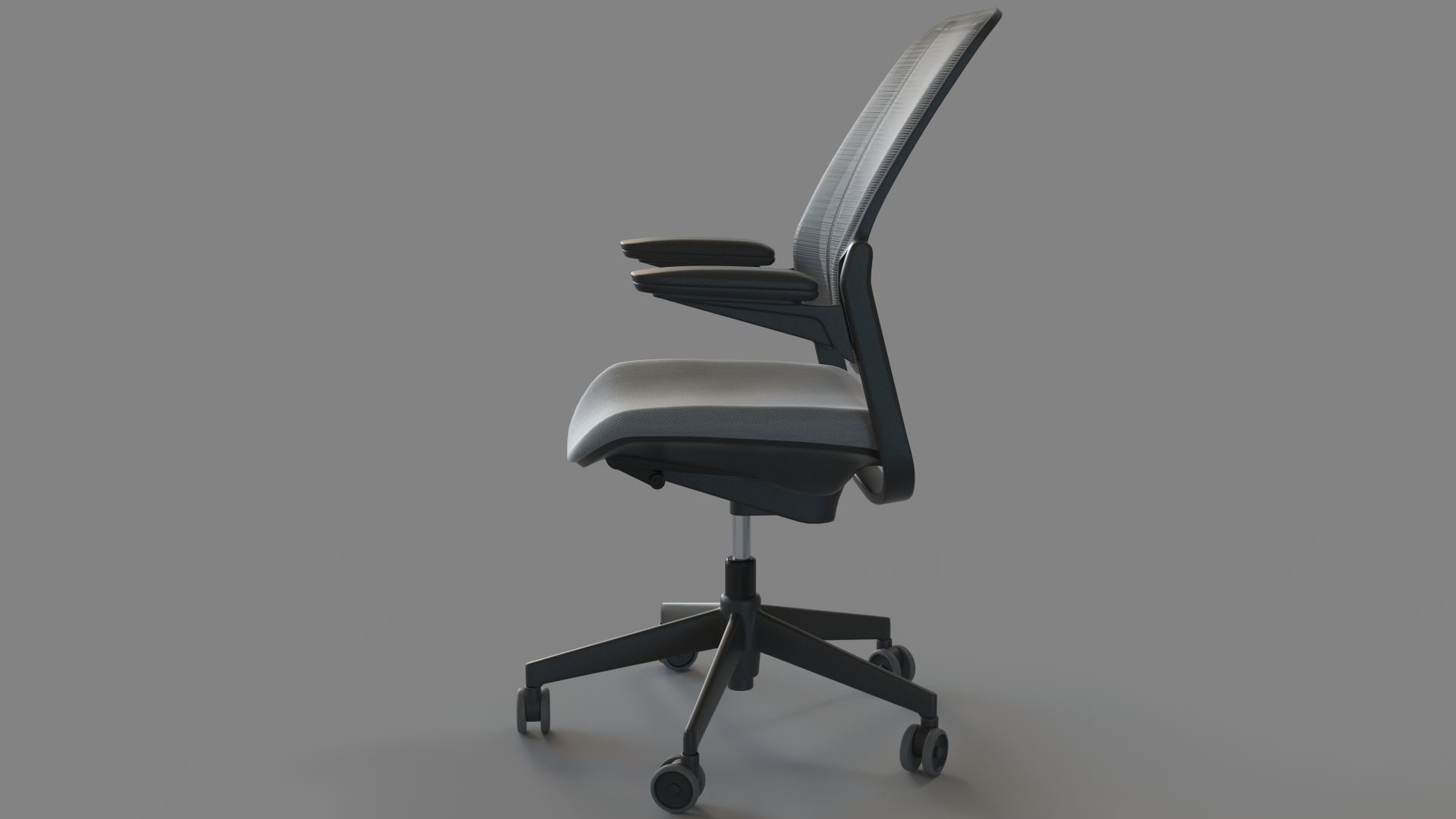 Humanscale Medium Grey Smart Ocean Task Chair 3D model | CGTrader